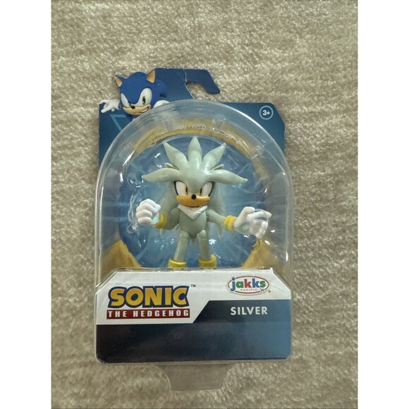 JAKKS Pacific | Toys | 224 Sonic The Hedgehog Silver With Checkpoint 4 ...